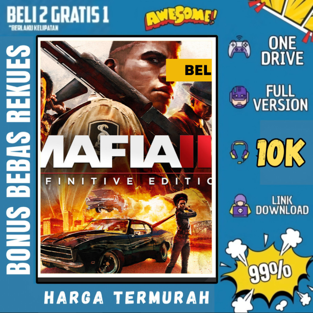 Jual MAFIA III DEFINITIVE EDITION - GAME PC - GAME LAPTOP - PC GAMES - BELI 2 GRATIS 1 ...