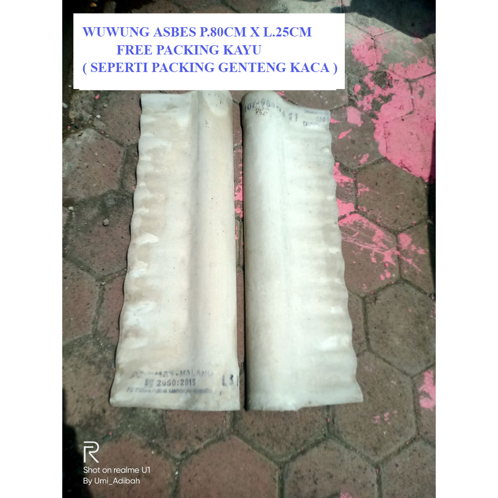 Jual Nok Asbes - Wuwung Asbes Gelombang Kecil 80 cm X 25 cm | Shopee ...