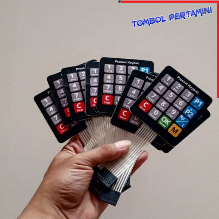 Jual PAKET 10 PCS KIPET POM MINI BEST PRESET KEYPAD MATRIX 4X4 TOMBOL ...