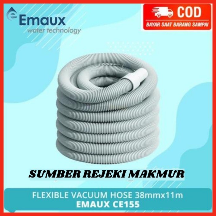 Jual Selang Vacuum Hose Kolam Renang 11 Meter Emaux CE155 | Shopee ...