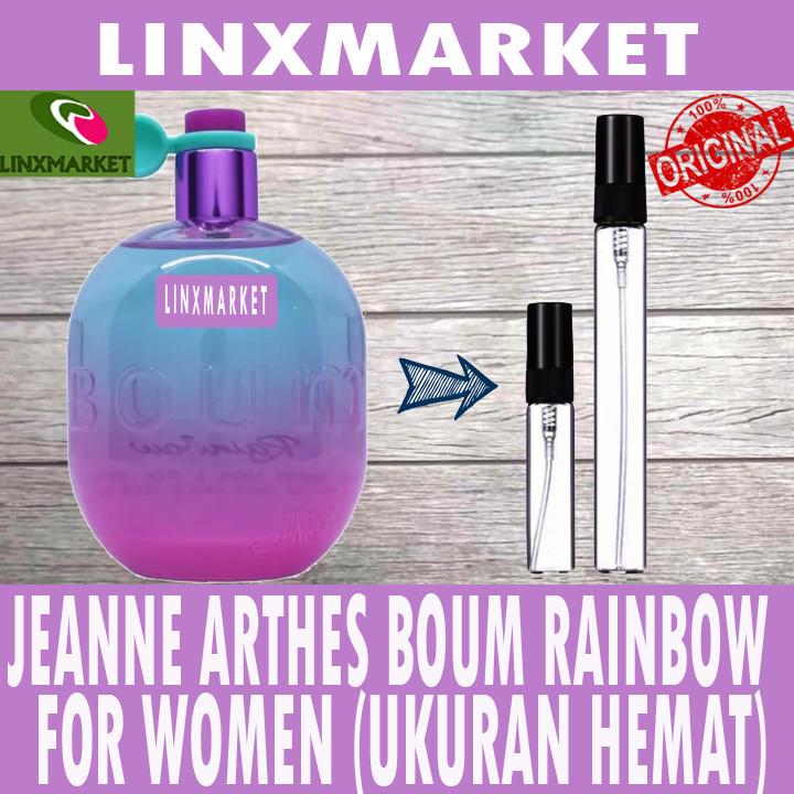 Jual JEANNE ARTHES BOUM RAINBOW WOMEN EDP EAU DE PARFUM - UKURAN HEMAT ...