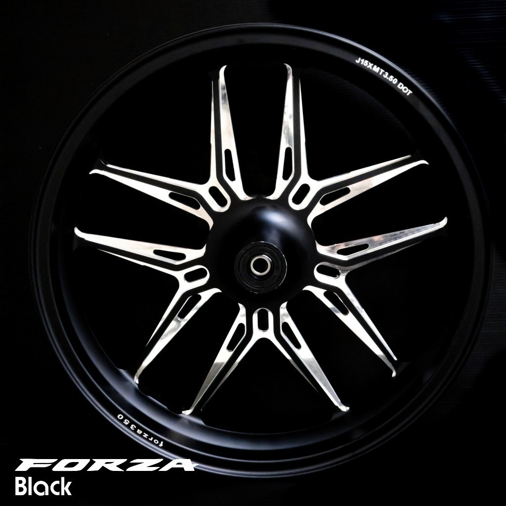 Jual Velg Racing Forza 300 / 350 Race Boy Black | Shopee Indonesia