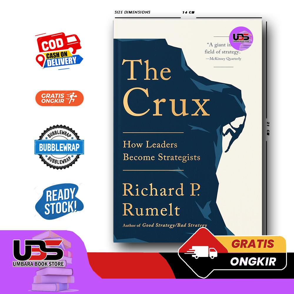 Jual The Crux: How Leaders Become Strategists - Richard P. Rumelt ...