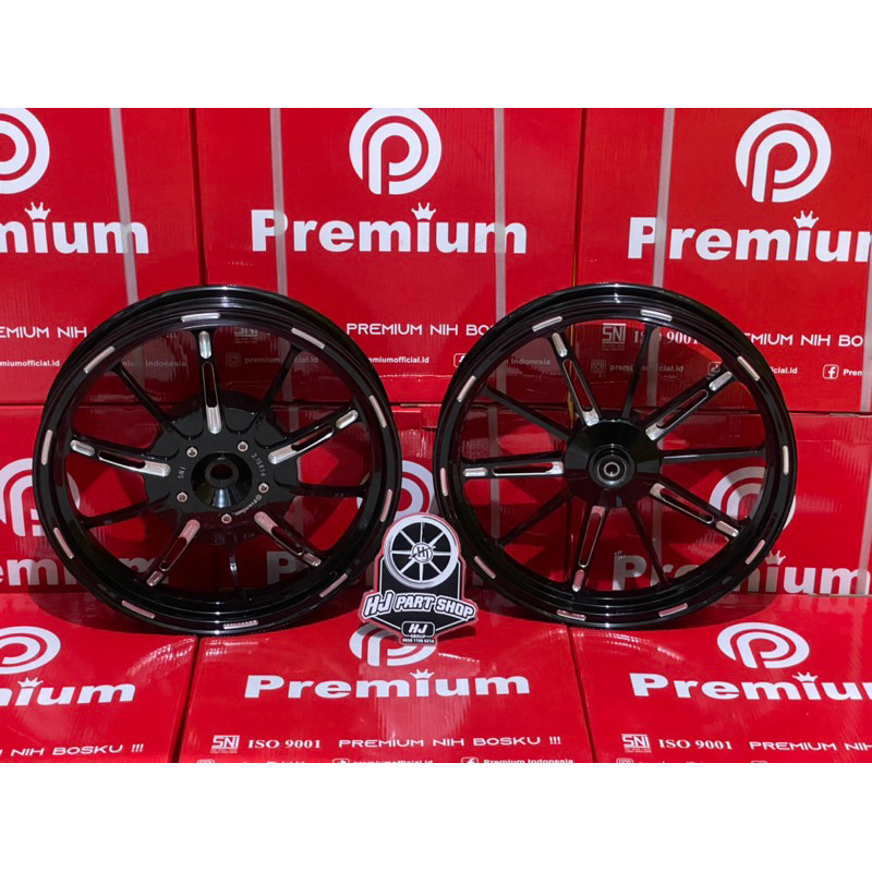 Jual Velg VND VD Premium Ring 14 Beat Scoopy Genio Spacy Vario 110 125 150 VELG VND VD PREMIUM ...