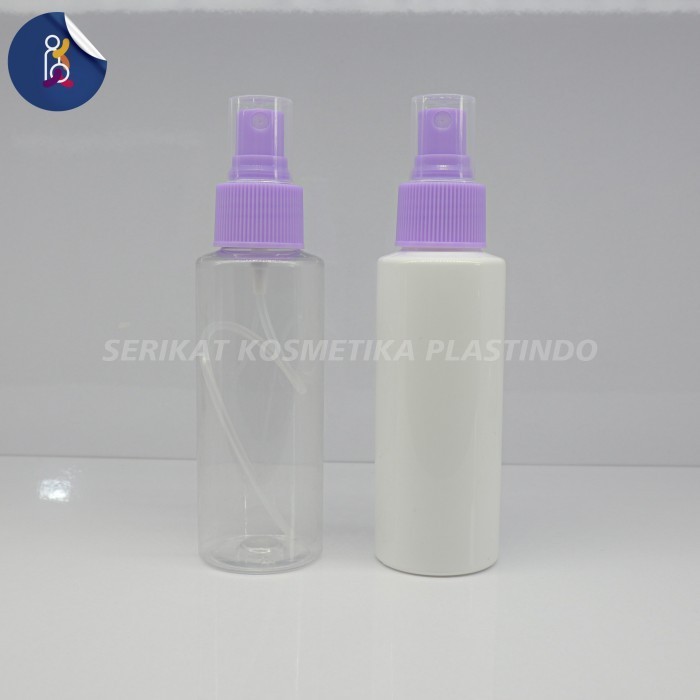 Jual BOTOL RF 100ML PET PLASTIK SPRAY UNGUPLASTIK PUTIH BENING CLEAR SEMPROT 100 ML | Shopee ...