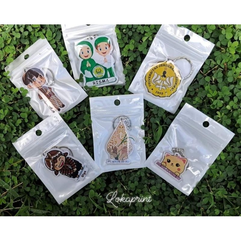 Jual Plastik ziplock kemasan gantungan kunci dan aksesoris | Shopee ...