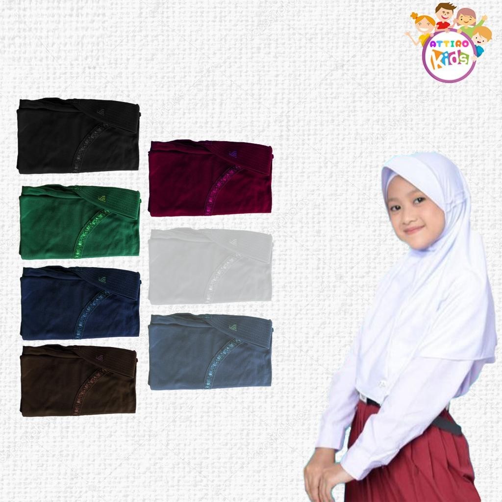 Jual Kerudung Jilbab Instan Anak Sekolah Sd Smp Sma Model Rabani Bahan Adem Tali Serut Belakang ...