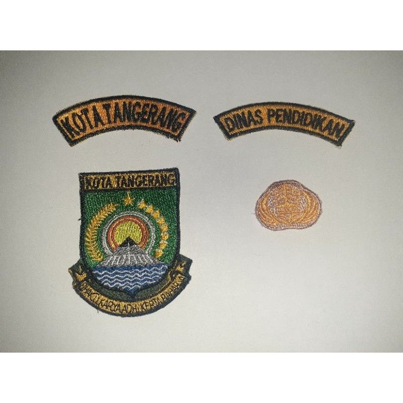 Jual Atribut Logo Seragam Guru/PDH/DINAS/PNS Kota Tangerang | Shopee ...