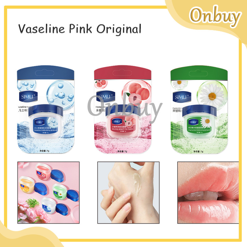 Jual Vaseline Lip Therapy Pelembab Bibir Rose Original / Lip Balm | Shopee Indonesia