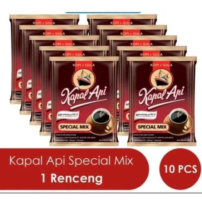 Jual PROFIL SHOP - KOPI KAPAL API SPESIAL MIX 1 RENCENG ISI 10 PCS ...