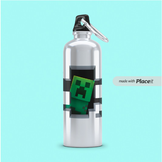 Jual pSC01 Botol Sport Minecraft creeper inside | Shopee Indonesia