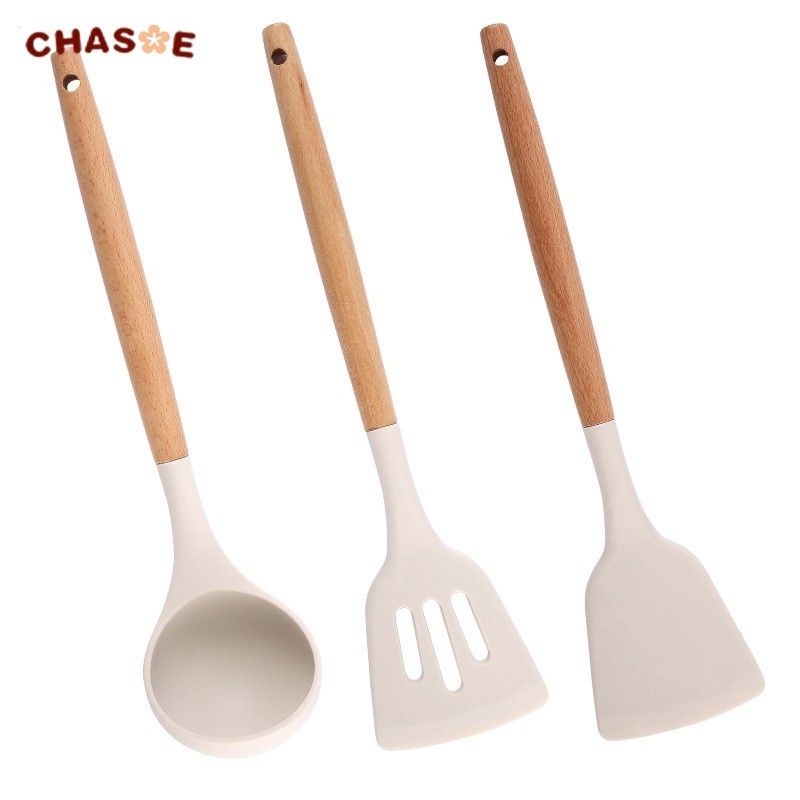 Jual Spatula Dapur Silikon Tahan Panas/Alat Spatula Masak Anti Lengket ...