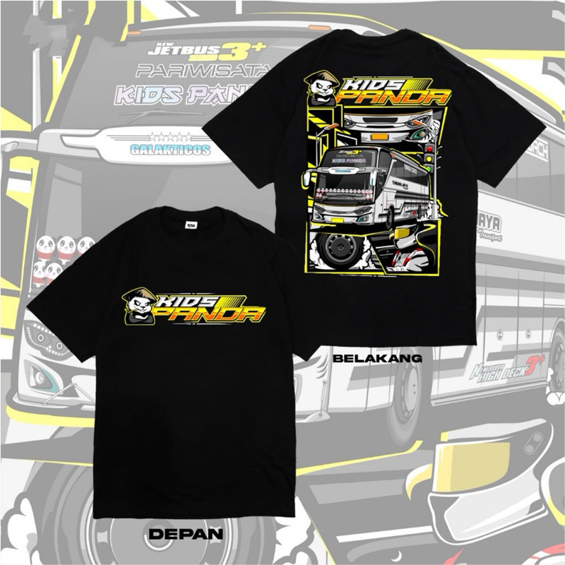 Jual kaos baju anak bus panda kids / bis mania abg tanggung | Shopee ...