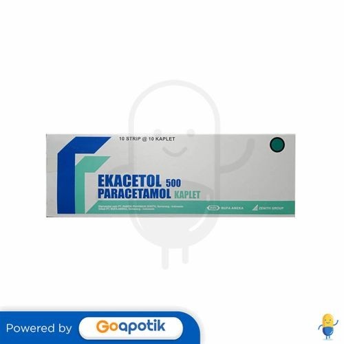 Jual Ekacetol Paracetamol 500mg Strip - VSB | Shopee Indonesia