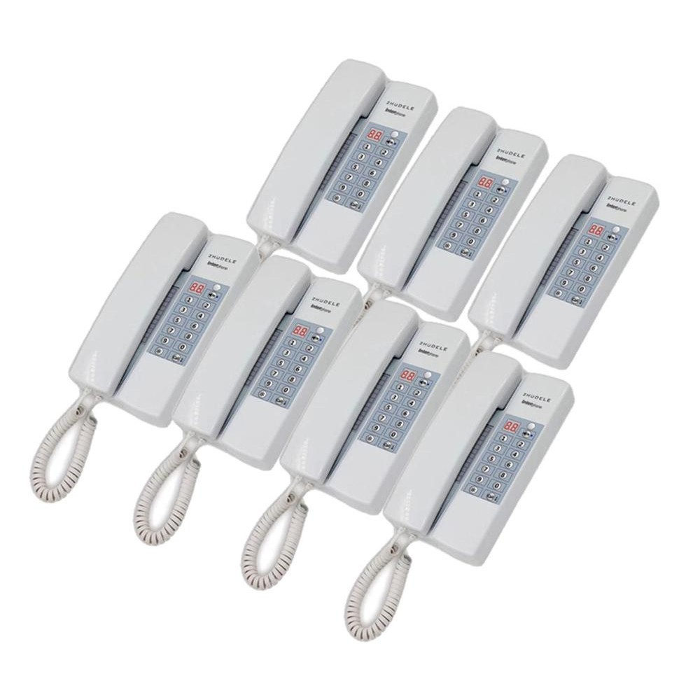 Jual ZHUDELE Brand Multi-function Intercom System Indoor Interphone ...