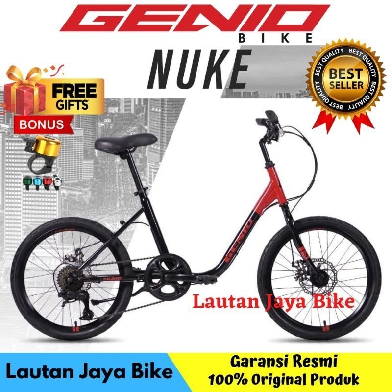Jual SEPEDA MINION MINIVELO GENIO NUKE 20 INCH BY UNITED | Shopee Indonesia