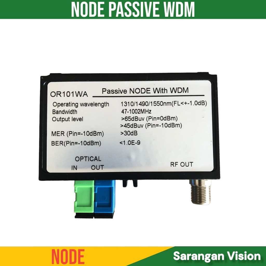 Jual Node Passive WDM RF Output | Shopee Indonesia