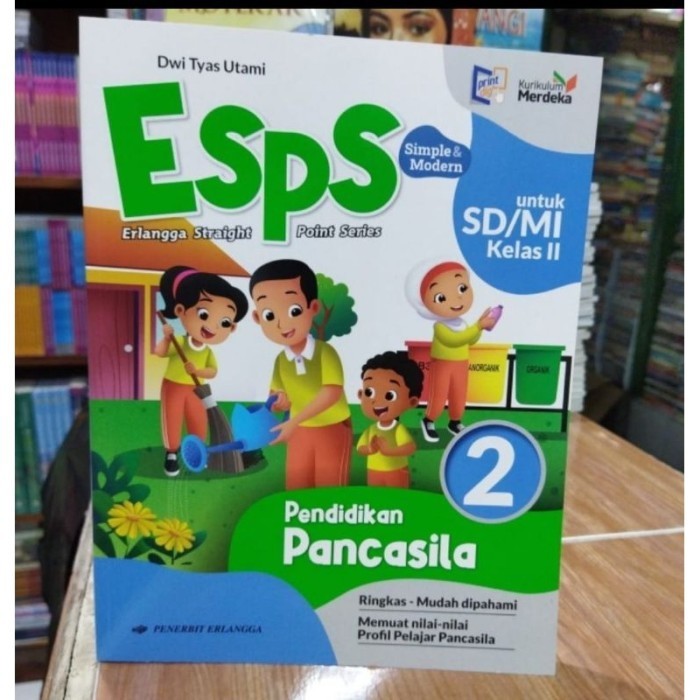 Jual Buku esps Pendidikan Pancasila untuk SD / MI kelas 2 kurikulum merdeka | Shopee Indonesia