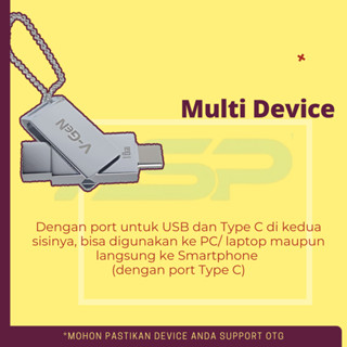 Jual Flashdisk OTG Type C Vgen Flash Drive USB 3.0 Original Untuk ...