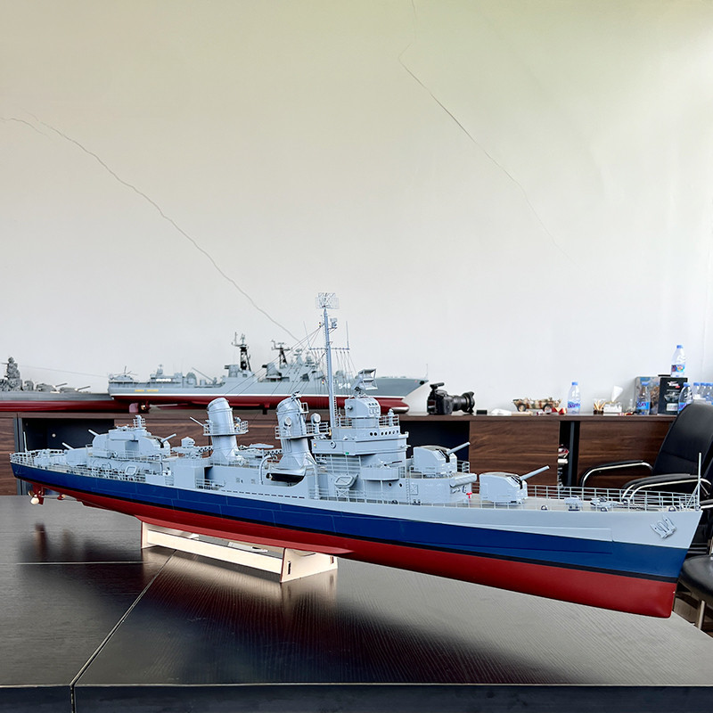 Jual 1/72 RC Fletcher Class Destroyer Model Remote Control Electric ...