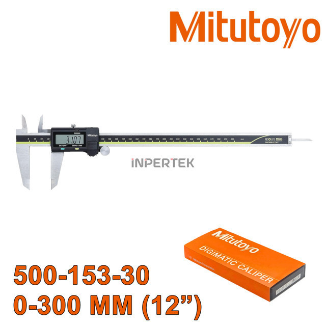 Jual Vernier Digital Caliper 300 mm MITUTOYO 500-153-30 0.01 Sigmat 12 Inch Jangka Sorong 0 ...