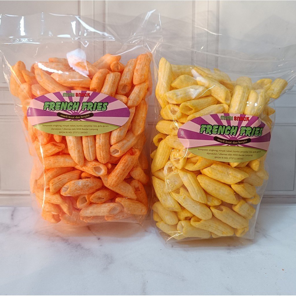 Jual Mimi Snack French Fries Stick Kentang Rasa Balado Dan Keju ...
