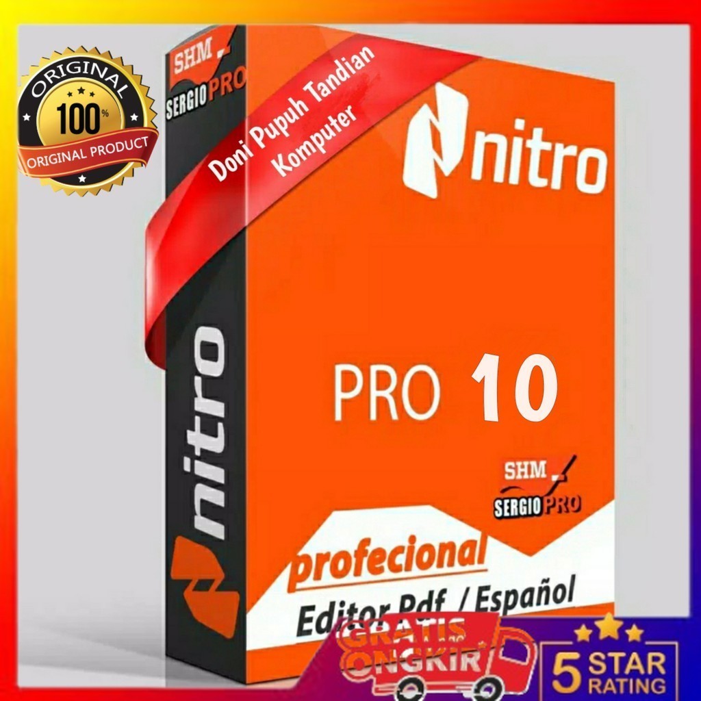Jual Beli 1 Gratis 1 Nitro Pro PDF 10 Original Lifetime Pusat Software ...