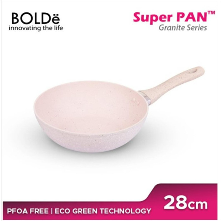 Jual FRY PAN BOLDE SUPER PAN BEIGE - PURPLE 28CM | Shopee Indonesia