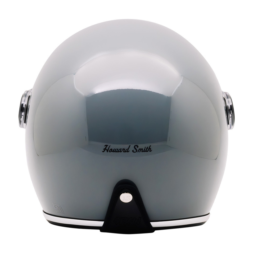 Jual Howard Smith Jetter Retro Helm Half Face - Modern Grey | Shopee ...