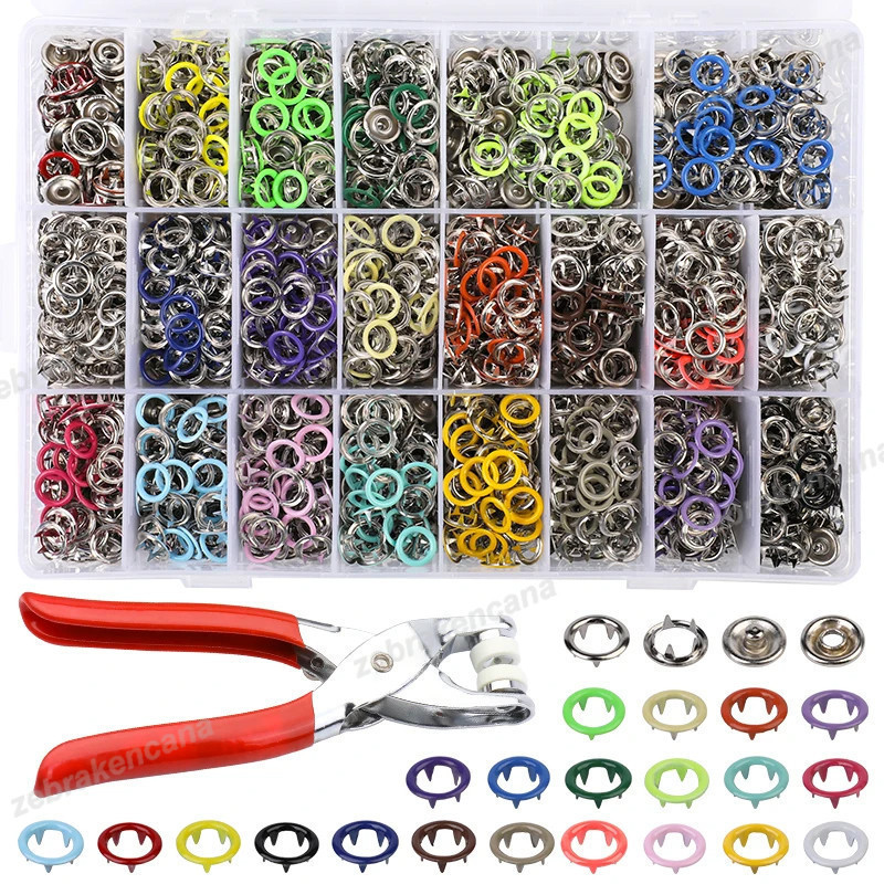 Jual Alat Pasang Kancing Jepret Stainles Anti Karat Snap Button Pilers 100 PCs/200pcs Tang ...