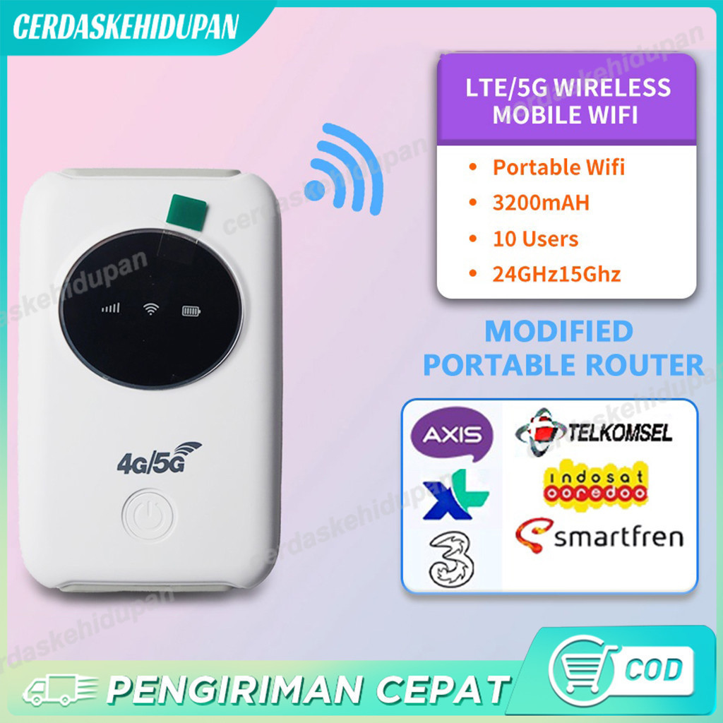 Jual H808+ Modem Wifi 4G All Operator Sim Card wifi Portable 5G All ...