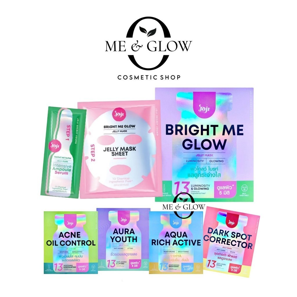 Jual JOJI SECRET YOUNG JELLY MASK SHEET + SERUM - FACE MASKER WAJAH ORIGINAL THAILAND | Shopee ...