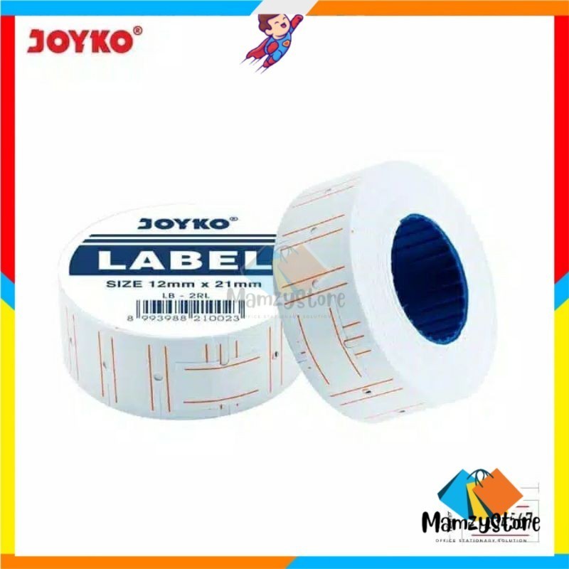 Jual JOYKO LB-2RL label harga price kadaluarsa 21mmX21mm 10pcs / 1 ROL ...