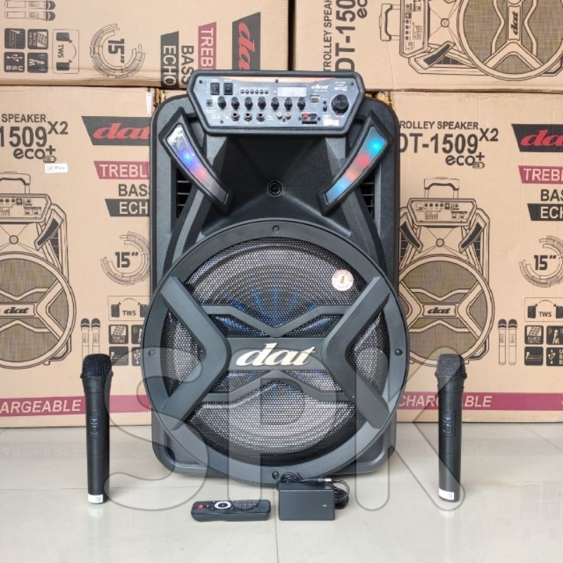 Jual Speaker DAT 15 inch DT 1509 X2 ECO Bluetooth Original | Shopee ...