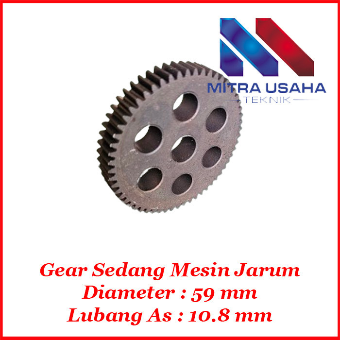 Jual Sparepart Gear Sedang Mesin Gulung Jarum Gigi Besi Ancuran Baja ...