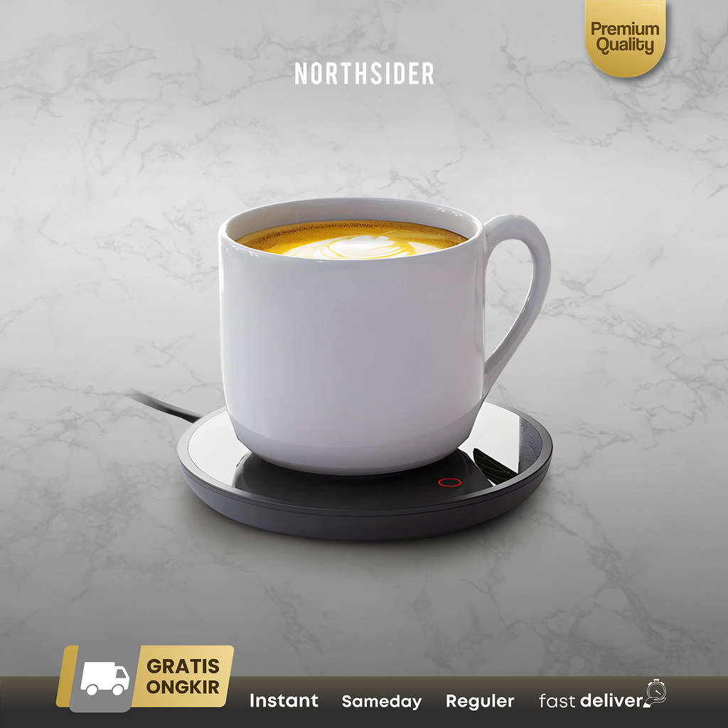 Jual Coffee Tea cup warmer coaster heating base penghangat minuman kopi ...