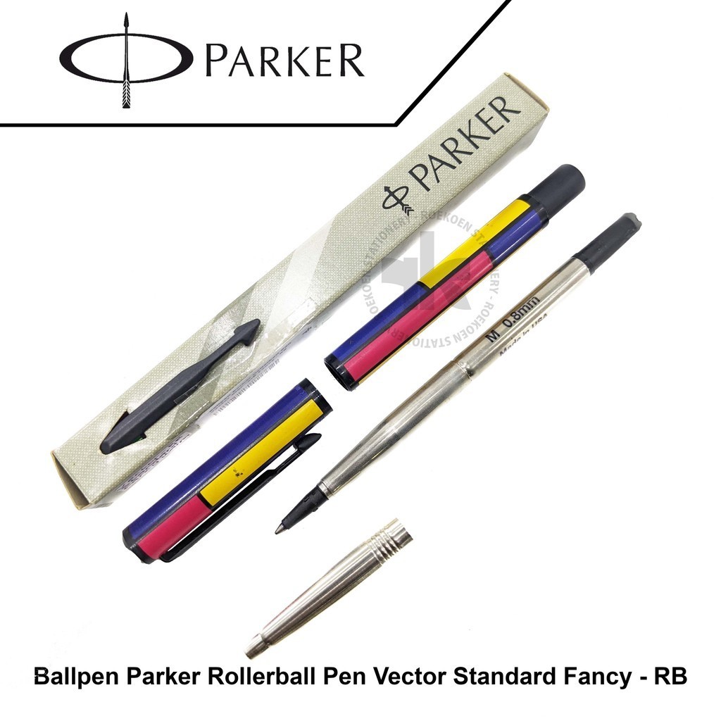Jual Parker Ballpen Rollerball Pen Vector Standard Fancy - RB | Shopee ...