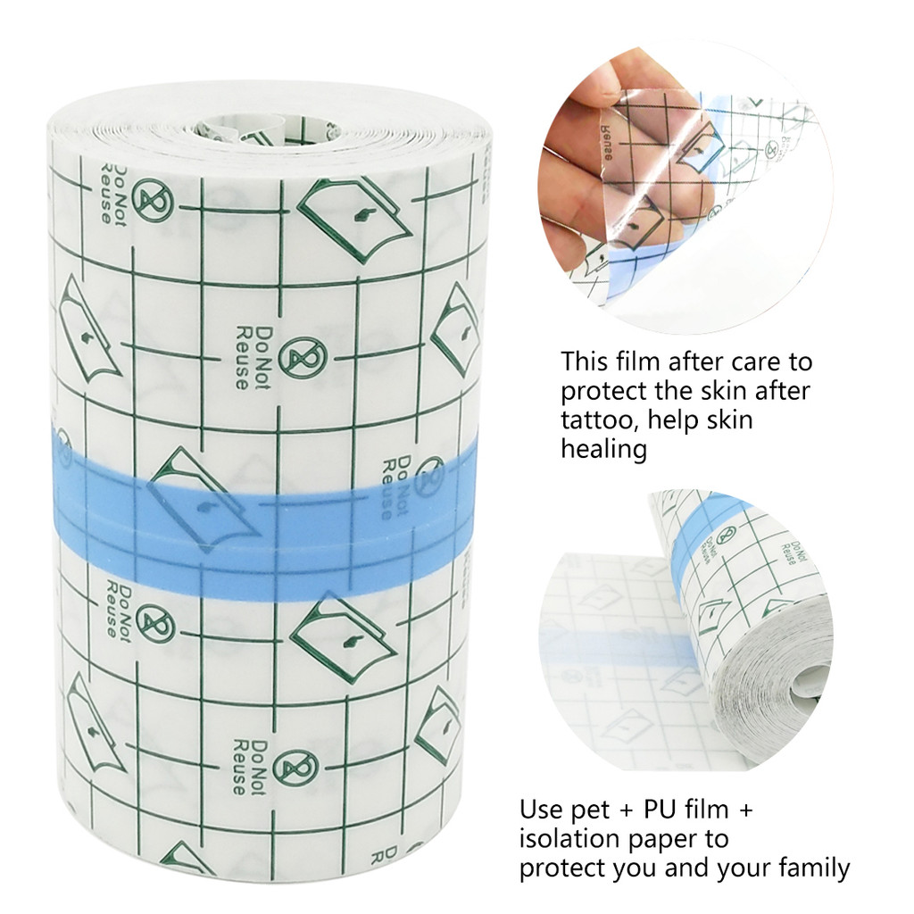 Jual Transparent Film Dressing Roll / Perban Medis Film Plester Tahan ...
