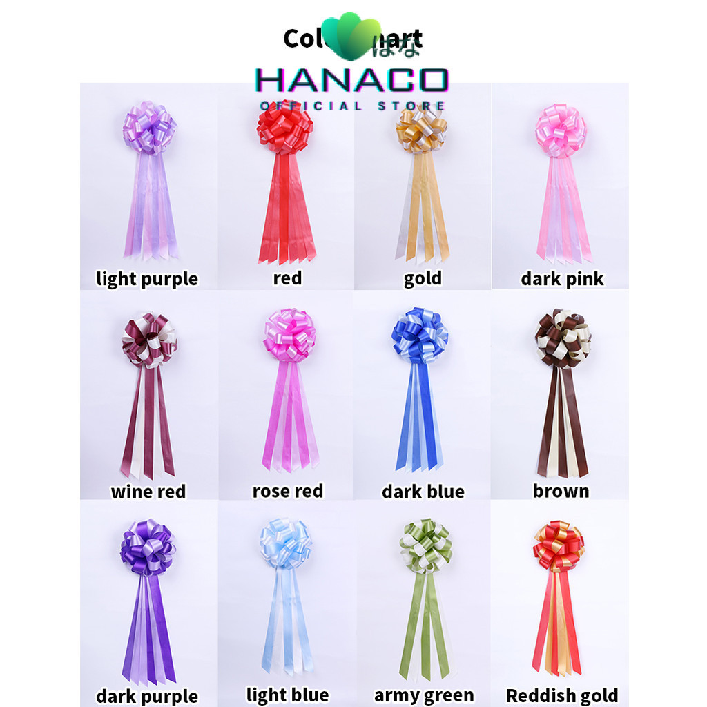 Jual HANACO - Pita Tarik POM 30 LAZY 2 Warna Decoration Fresh Flower ...