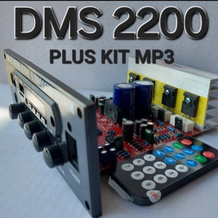 Jual BSM ( DMS 2200 ) KIT PCB MODUL SPEAKER AKTIVE ACTIVE AKTIF STEREO ...