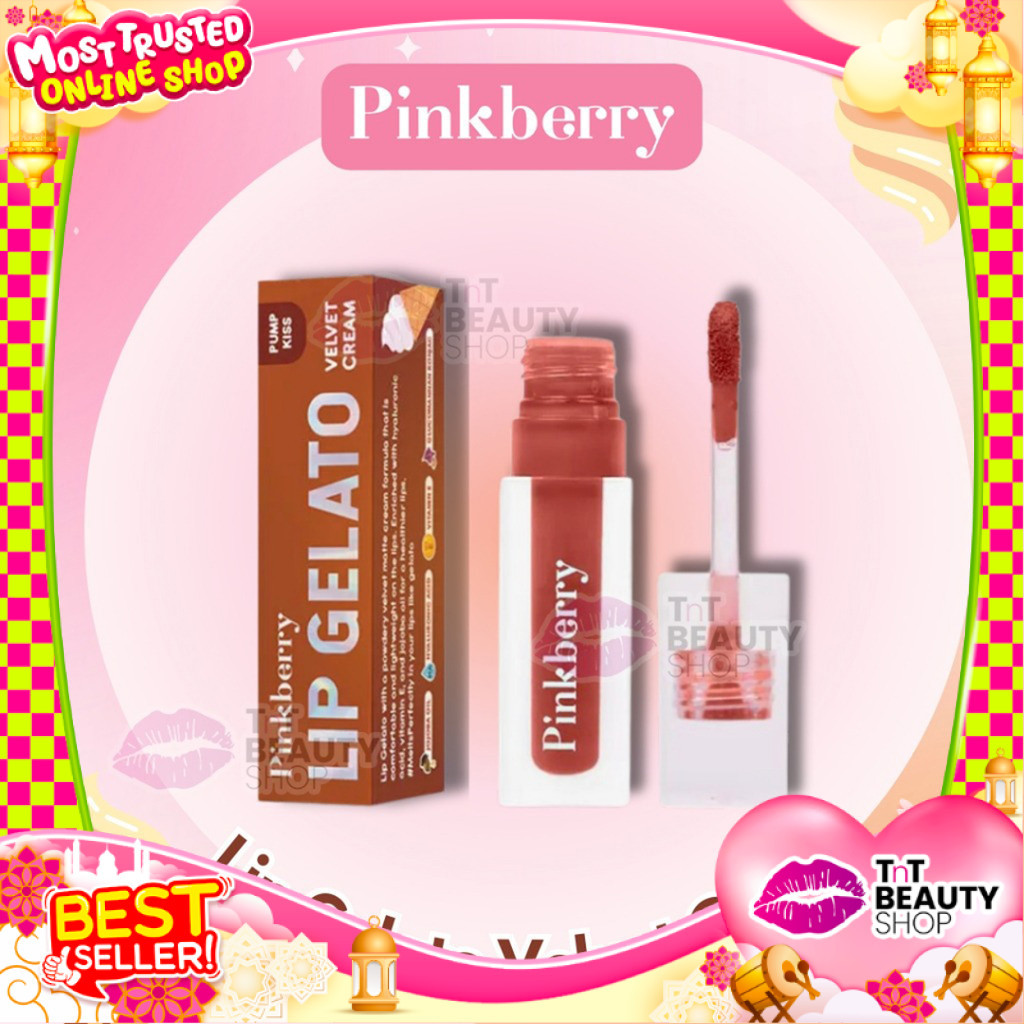 Jual Pinkberry Lip Gelato Velvet Cream | Lip Cream - TnT Beauty Shop ...