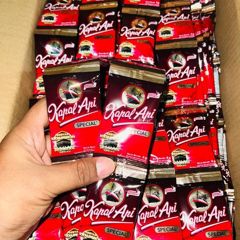 Jual Kopi Kapal Api Special mini 1 renteng isi 10sachet 6gr | Shopee ...