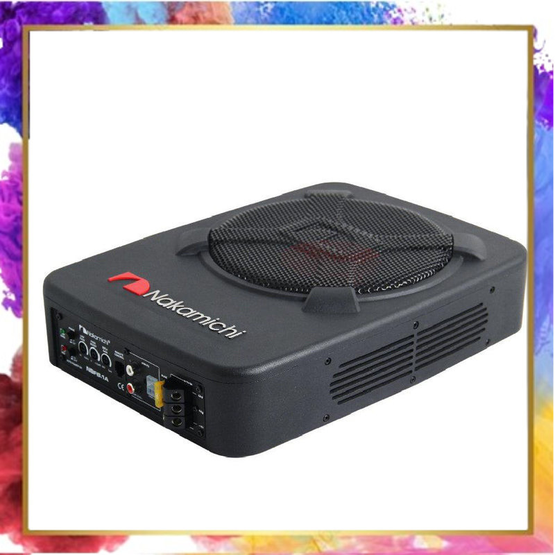 Jual Nakamichi Active Subwoofer Kolong Car Under Seat Tri-Port 8 Inch 1500W - NBF8.1A | Shopee ...