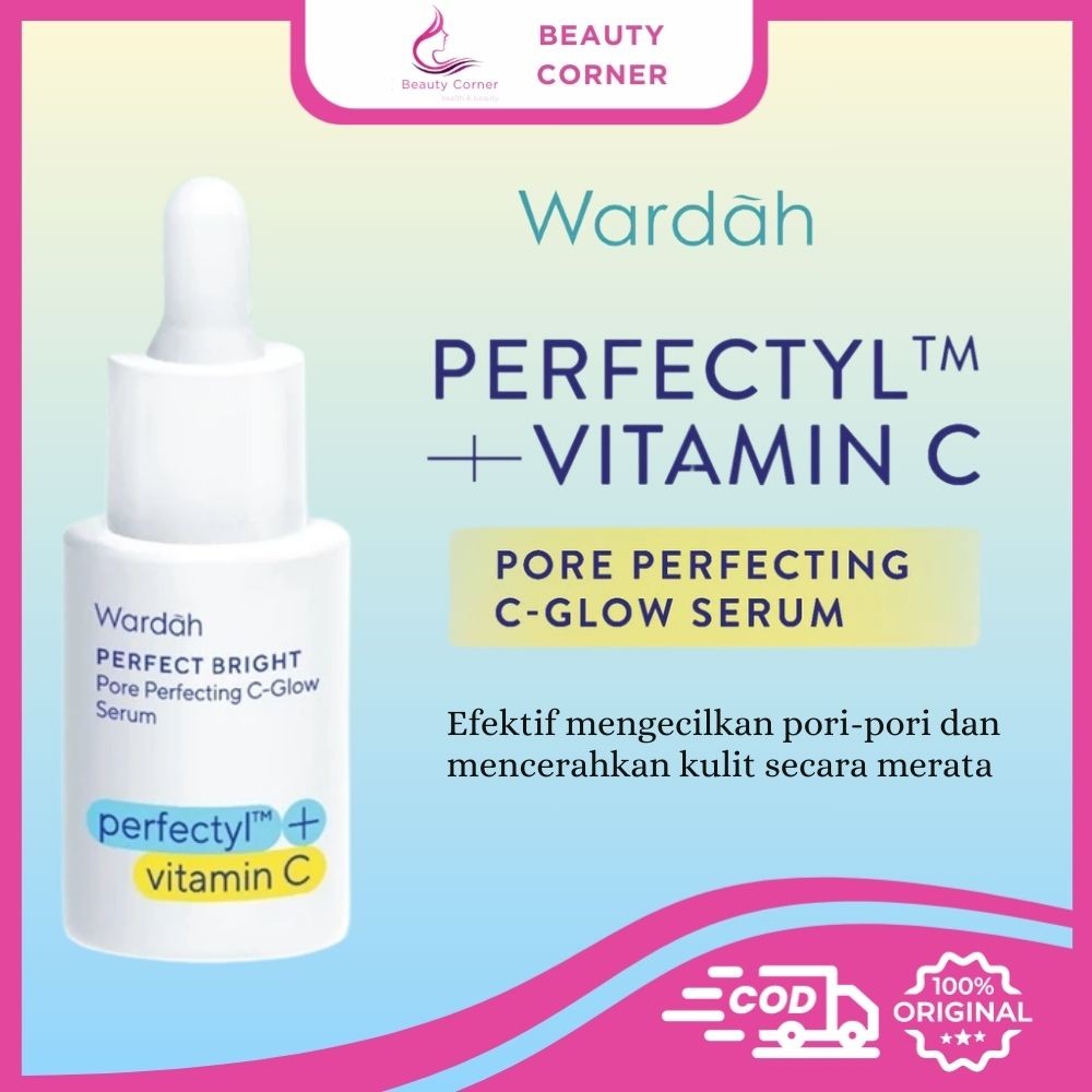 Jual Wardah Perfect Bright Pore Perfecting C-Glow Serum - 15ml | Shopee Indonesia