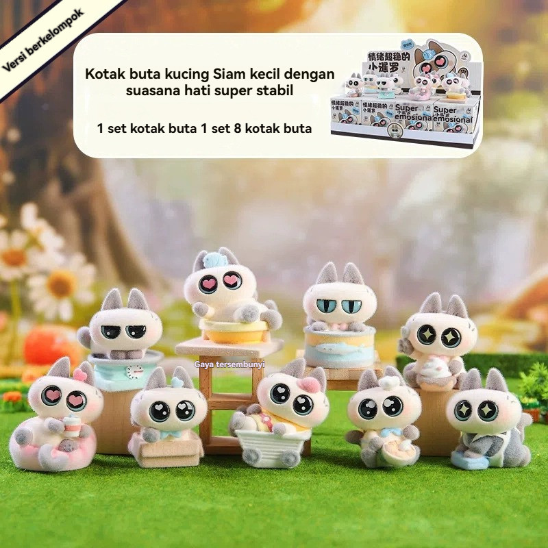 Jual "Mainan Blind Box/Figur Kucing Siam Lucu/Hadiah Menarik/Koleksi ...