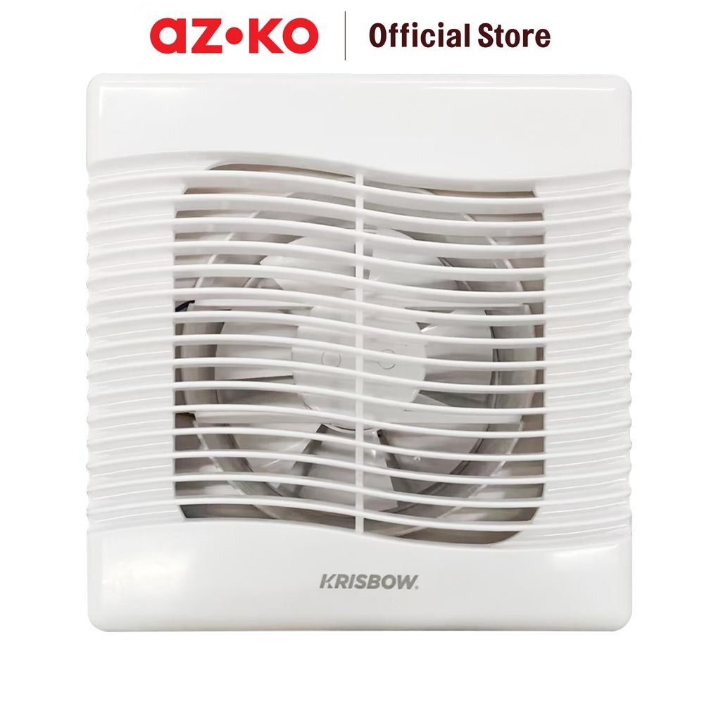 Jual AZKO Krisbow 8 inci Exhaust Fan Dinding Dengan Pull Control ...