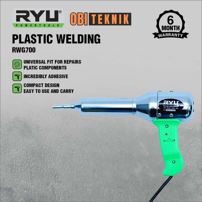 Jual RYU Mesin Las PVC Plastik 700 Watt Plastic Welding - Obi Teknik ...