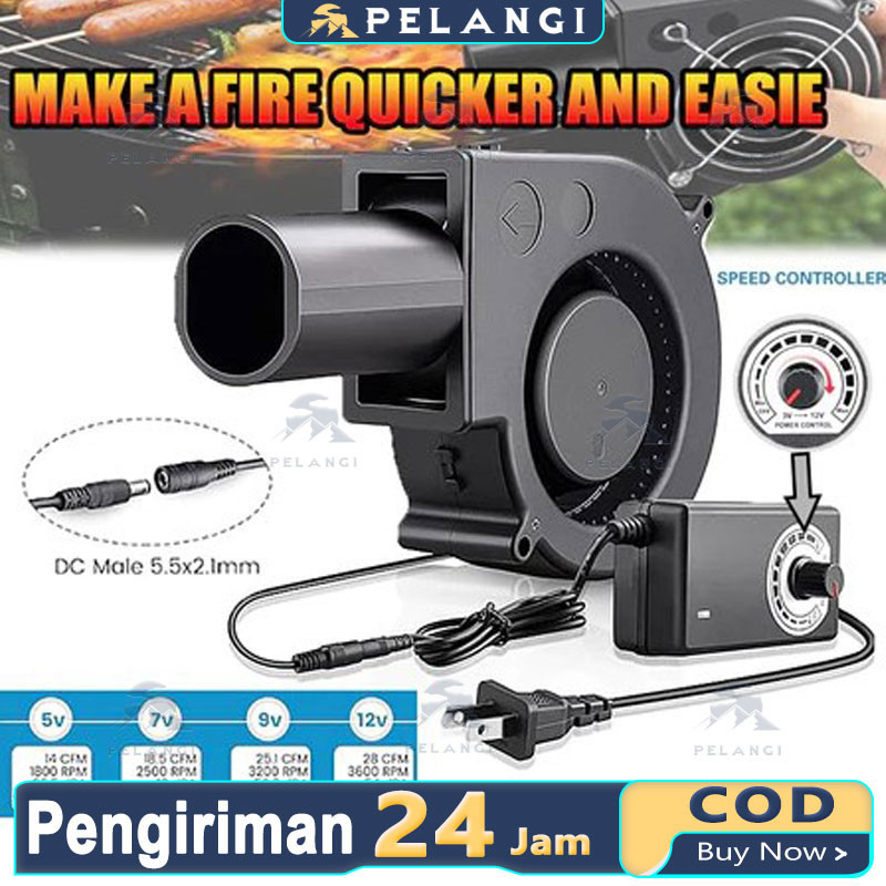 Jual Blower Fan Kipas Blower Bbq Ac Turbocharger Portabel Untuk ...