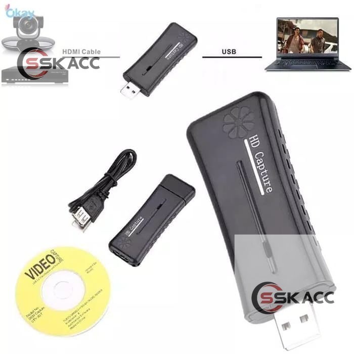 Jual HDMI Easycap Video Capture SSKACC-KOMPUTER | Shopee Indonesia