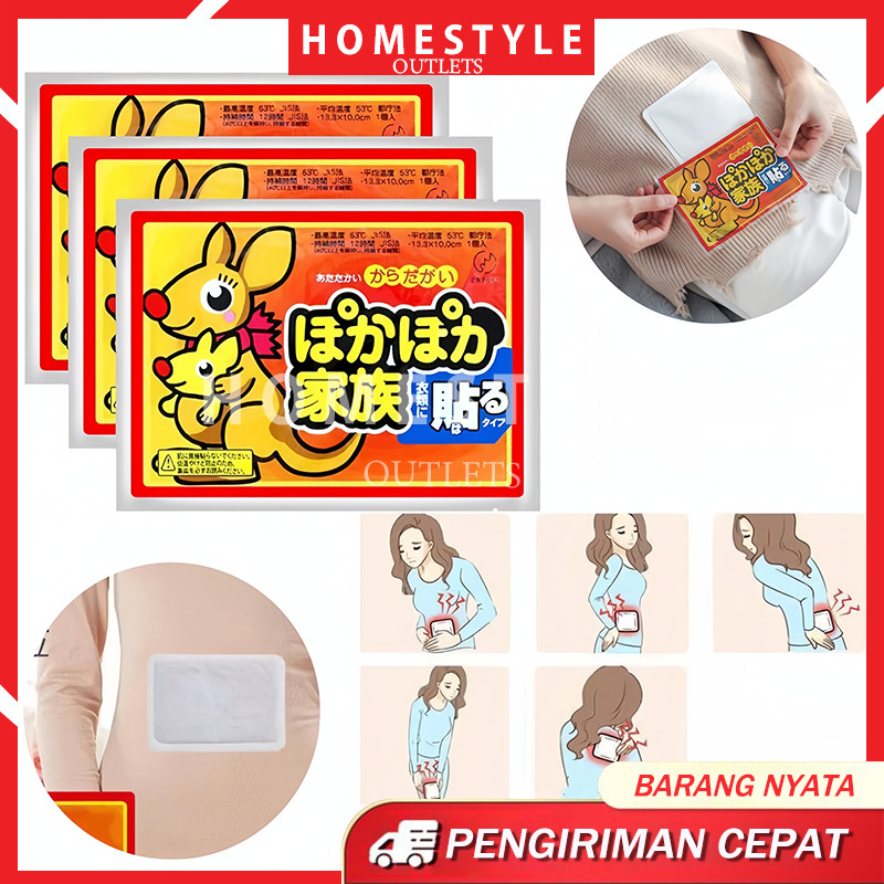 Jual Sticker Koyo Penghangat Menstruasi Perut / Stiker Koyo Kompres ...
